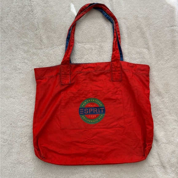 Esprit | Bags | Vintage Esprit Large Tote Bag | Poshmark